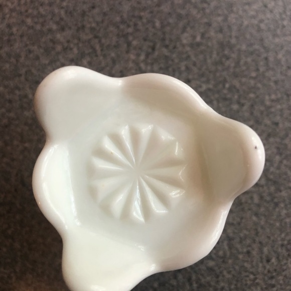 Fenton | Kitchen | Fenton White Milk Glass Footed Hobnail Toothpick ...